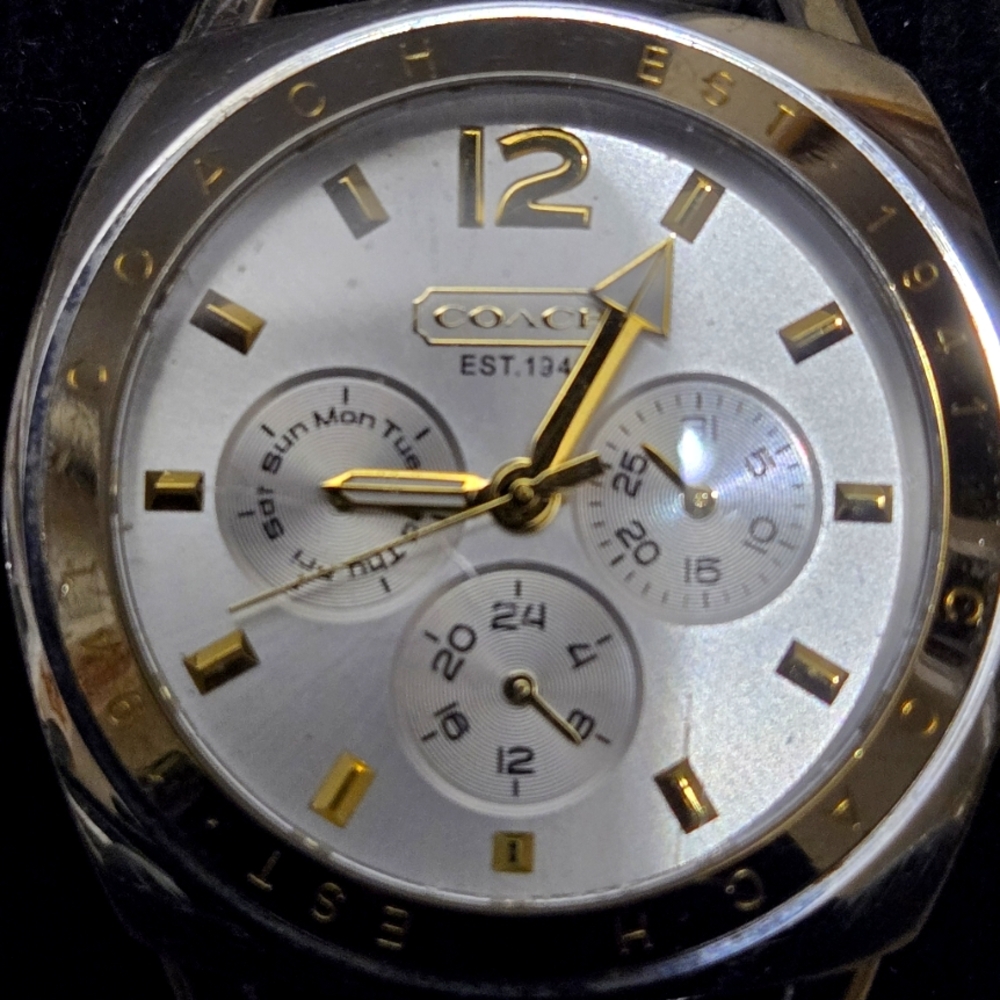 Coach Two-Tone Chronograph Watch - Gem